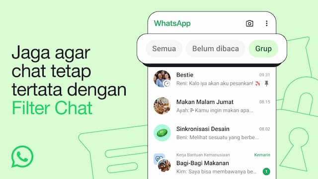 WhatsApp Update 3 Tampilan Terbarunya